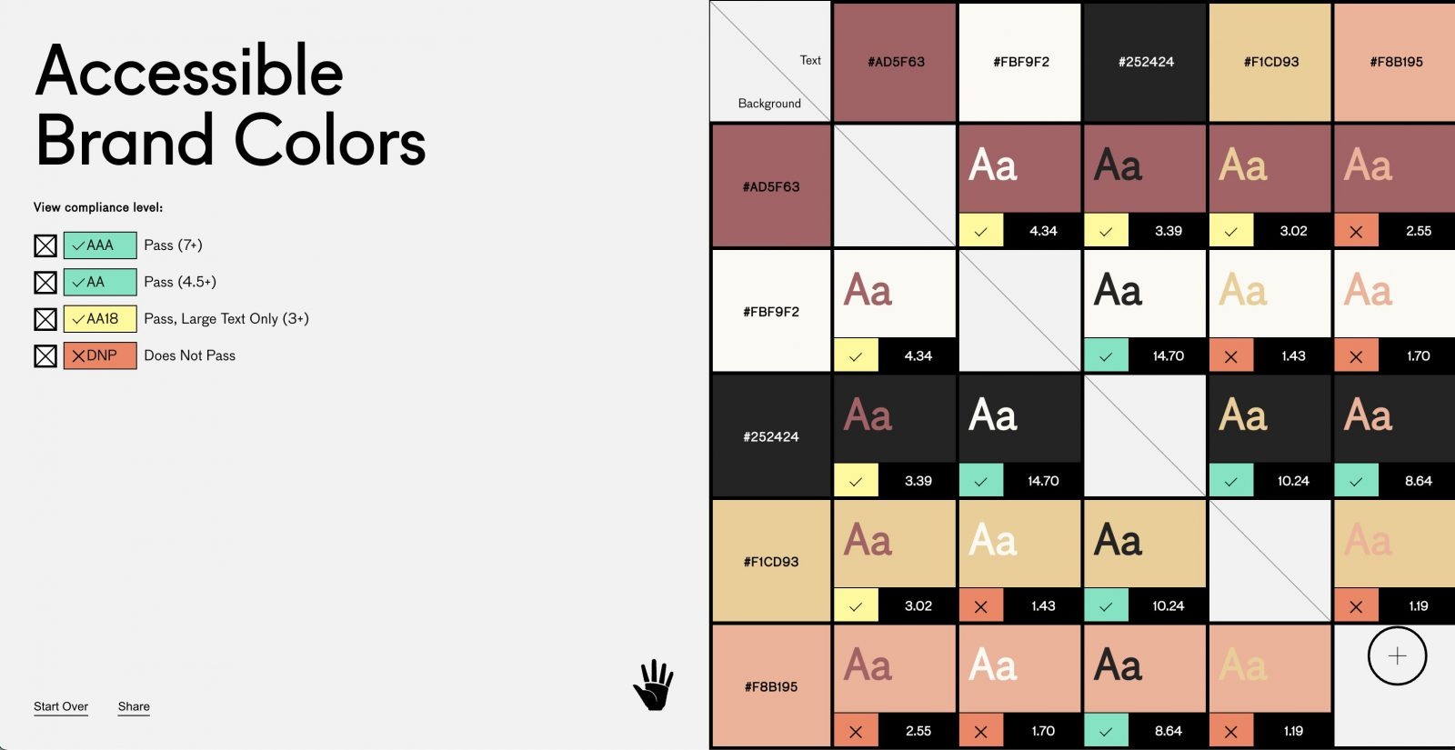 How To Create an Accessible Color Palette - Domains & Champagne